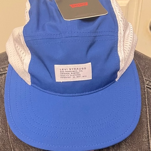 Levi's | Accessories | Mens Levis Blue Mesh Baseball Cap Os | Poshmark